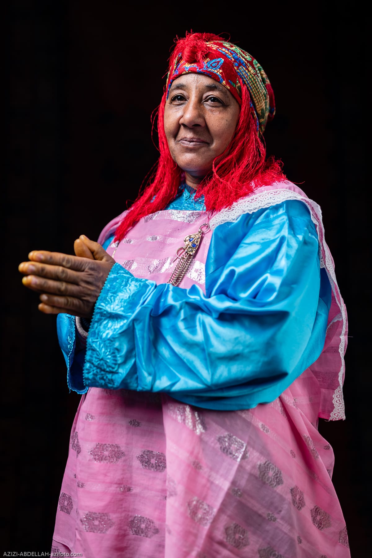 Portraits of Ahwach dancers by Abdellah Azizi